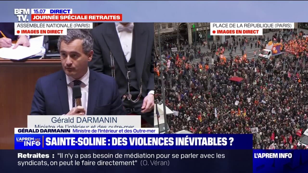 Gérald Darmanin rend hommage au gendarme du GIGN tué par balle en ...