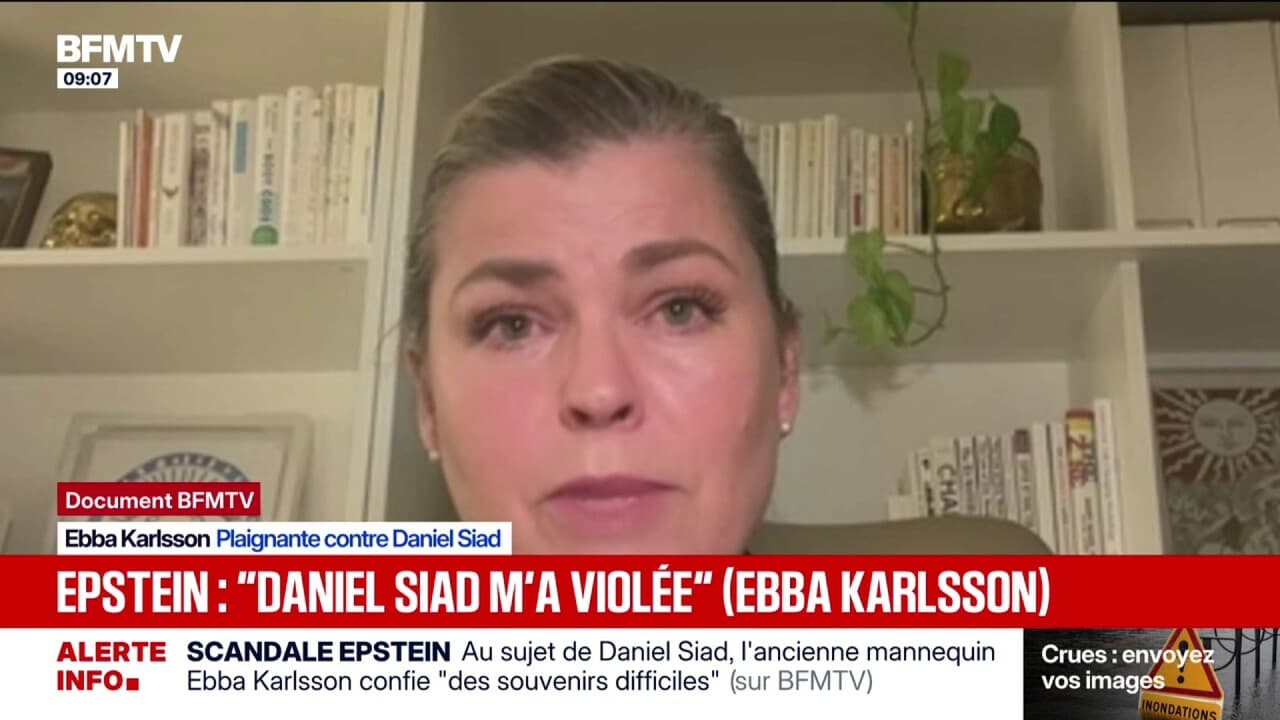 Affaire Epstein: Ebba Karlsson, ancienne mannequin, accuse Gérald Marie ...