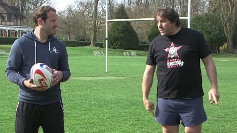 Frédéric Michalak défie Serge Simon et la Dream Team