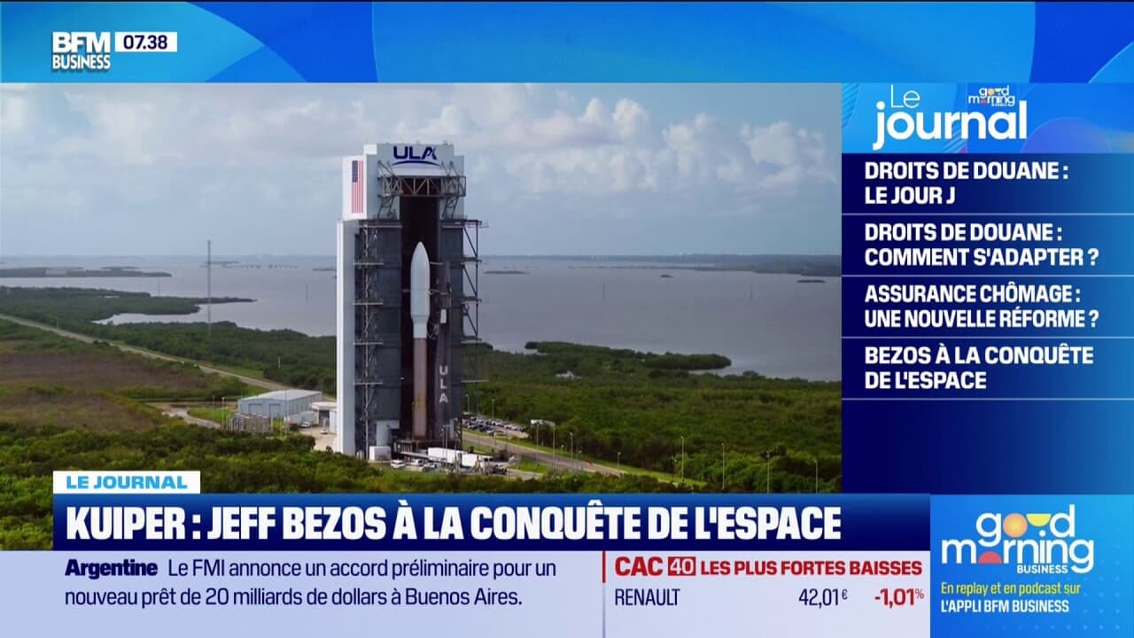 Kuiper: Jeff Bezos, fondateur d'Amazon, part à la conquête de l'espace