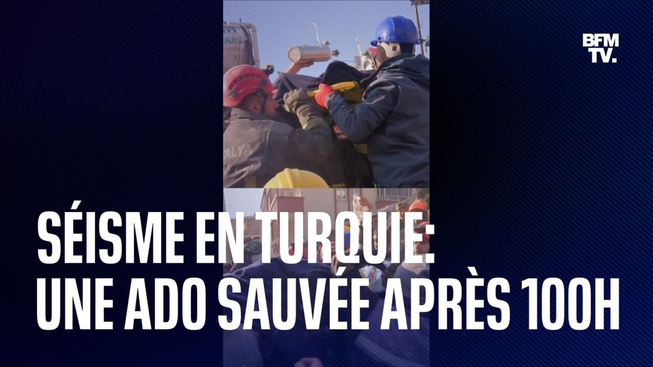 Cette ado de 14 ans a été sauvée des décombres en Turquie 100h après le séisme