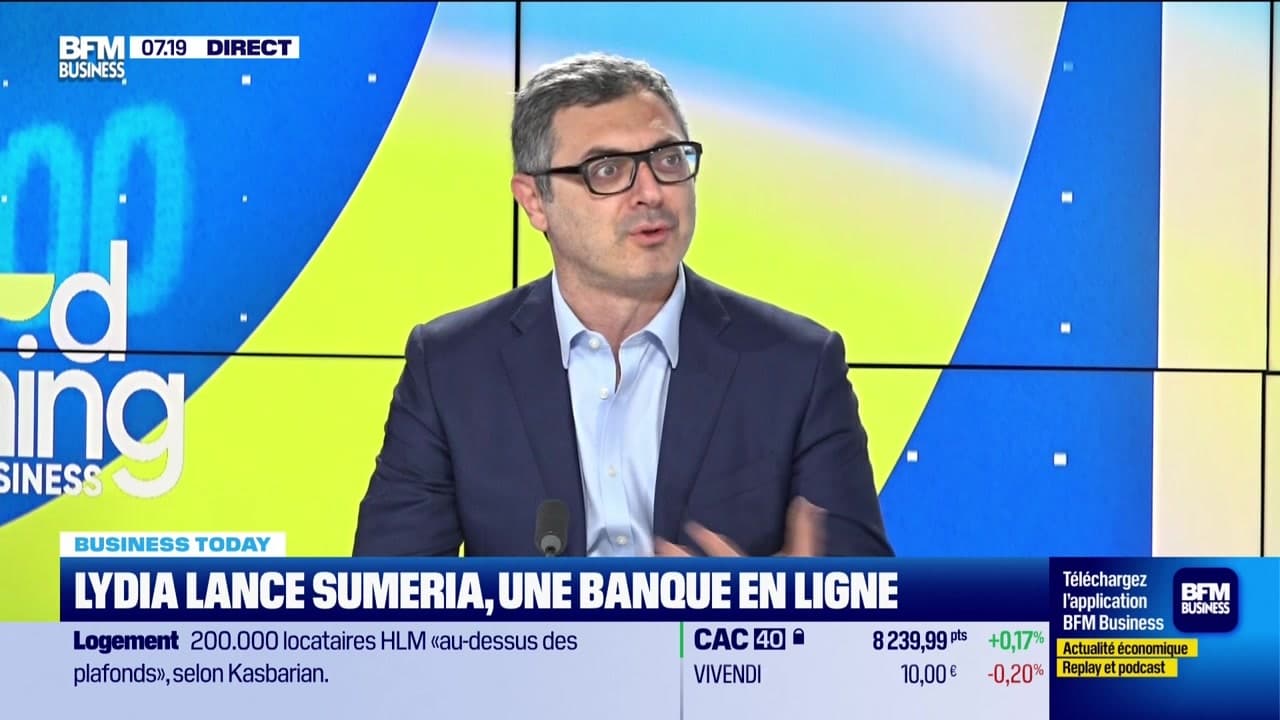 Cyril Chiche (Lydia) : Lydia lance Sumeria, une banque en ligne - 16/05