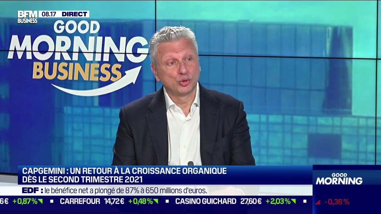 Aiman Ezzat, (PDG de Capgemini): "Nous avions un pari cette année ...