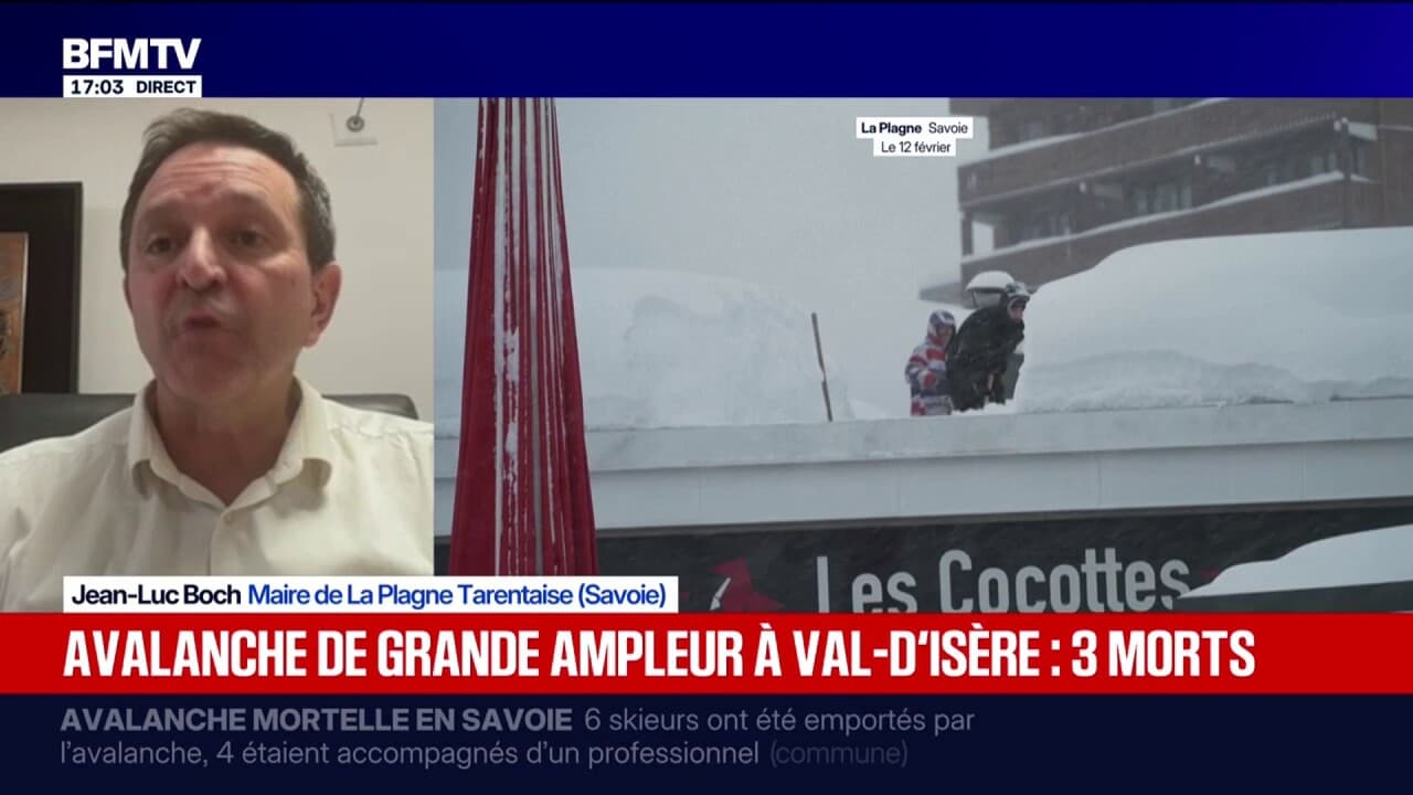 "Vous ne pouvez pas empêcher les gens d'aller en hors-piste", explique ...