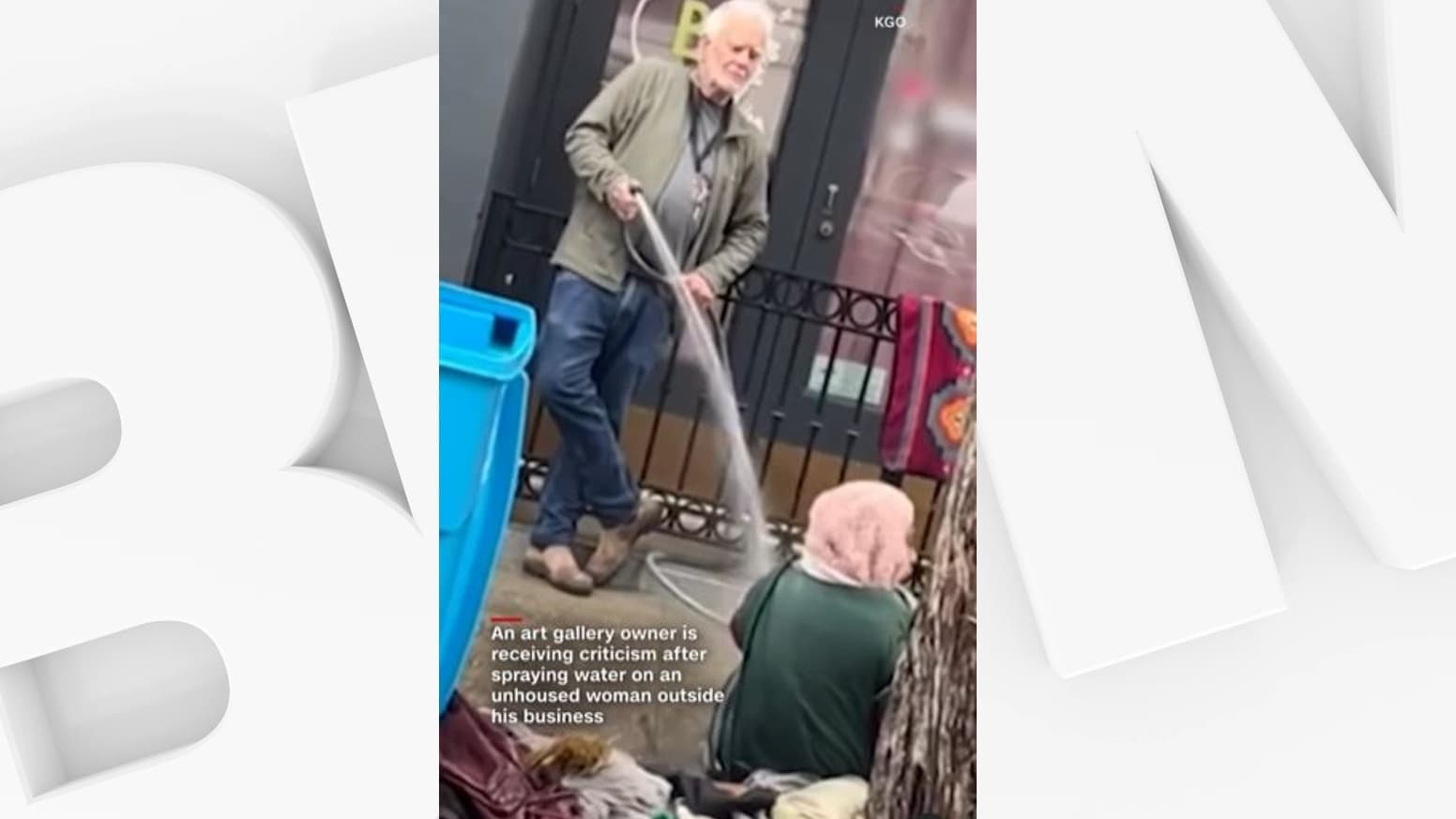 États-Unis: la vidéo d'un antiquaire aspergeant une sans-abris d'eau ...