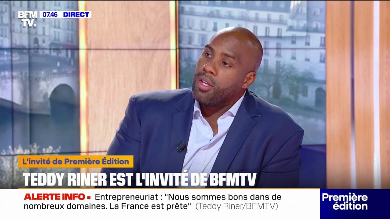 Teddy Riner au sommet Choose France: "Personne ne me corrige", assure ...