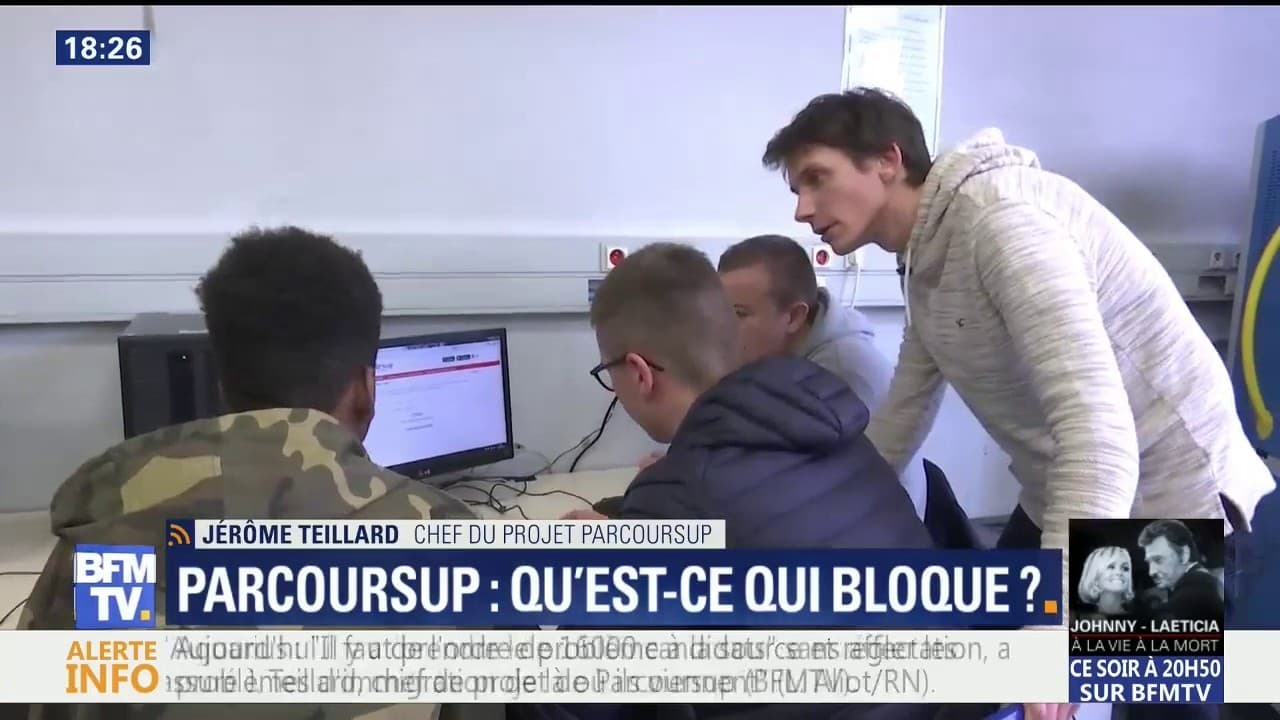 "La plateforme Parcoursup fonctionne mieux qu'APB" selon le chef du projet Parcoursup Jérôme ...