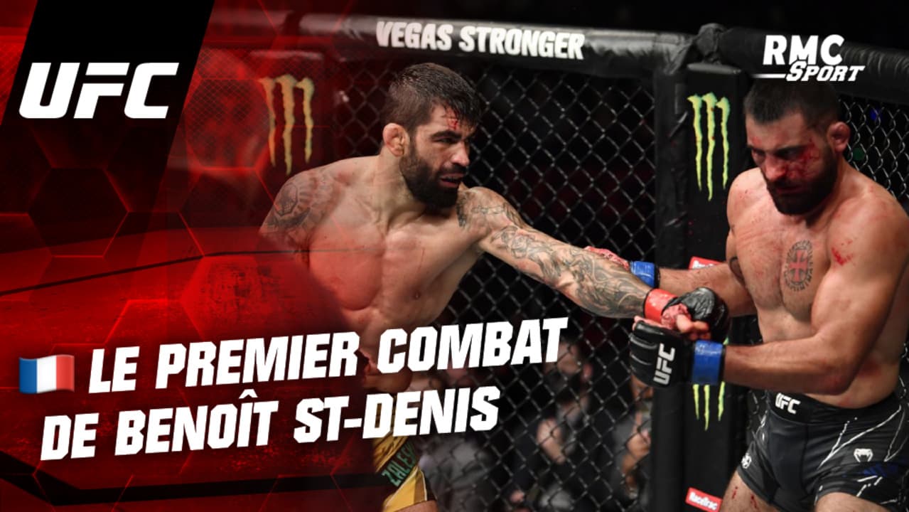 UFC : Le premier combat de Benoît Saint-Denis, d'une brutalité sans nom
