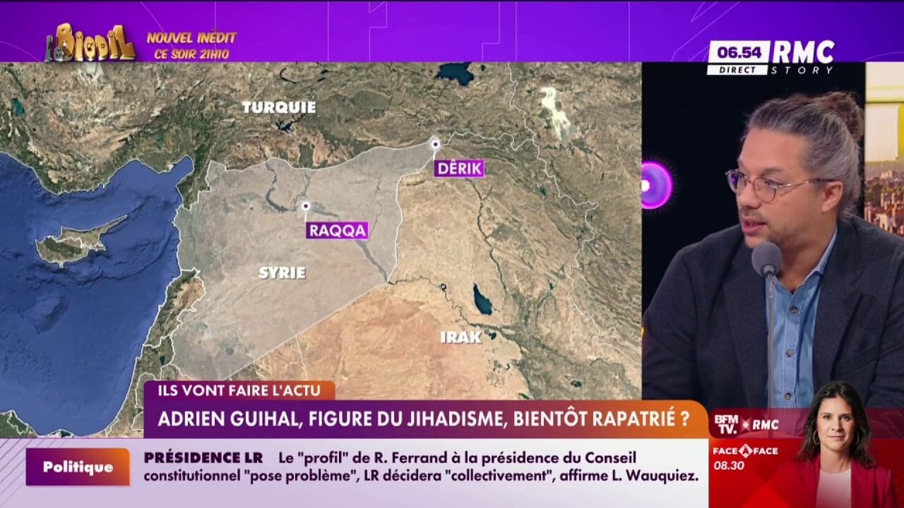 Adrien Guihal, figure du djihadisme, bientôt rapatrié?