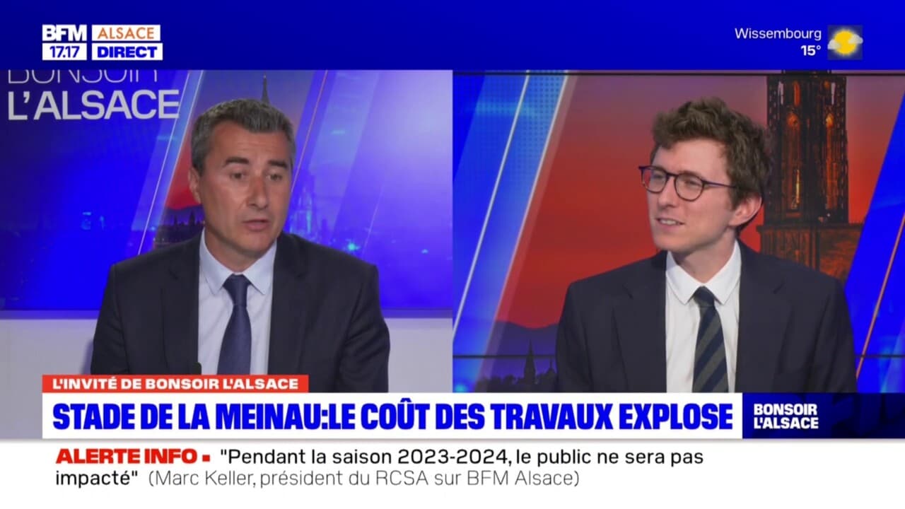 Stade de la Meinau: le détail des travaux avec Marc Keller, président ...
