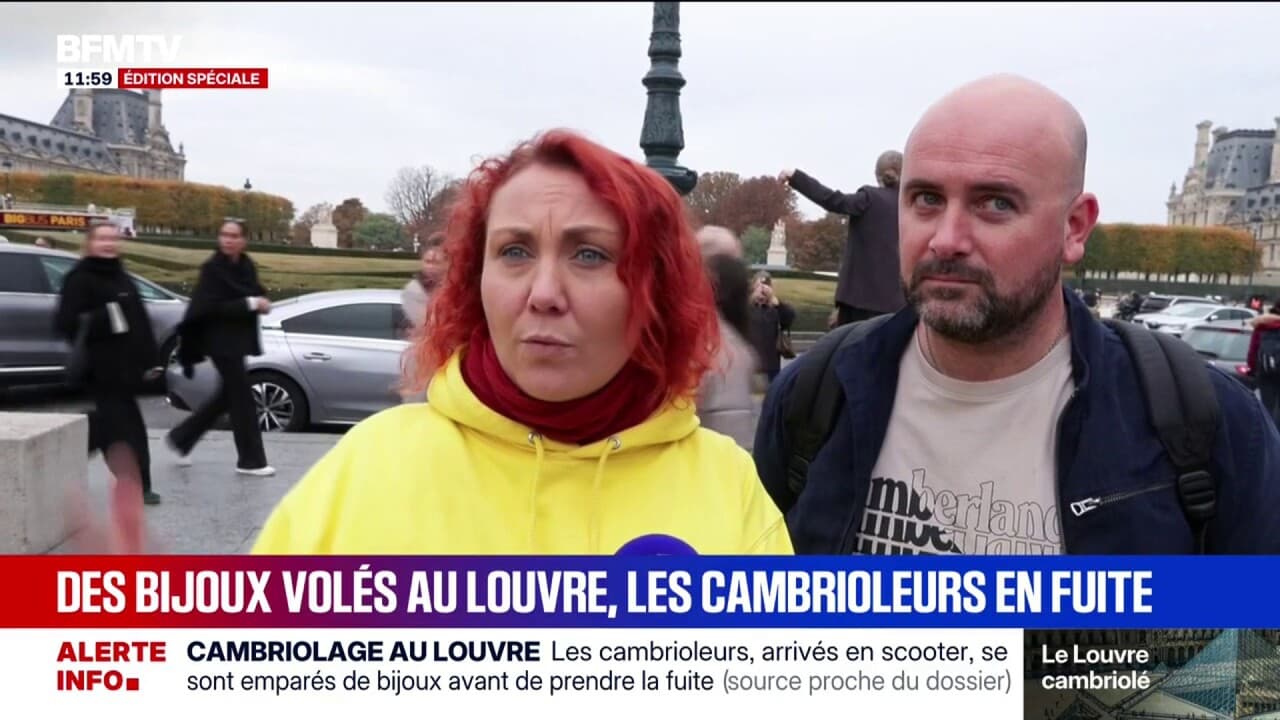 Cambriolage au Louvre: les visiteurs ont appris le vol de bijoux sur ...