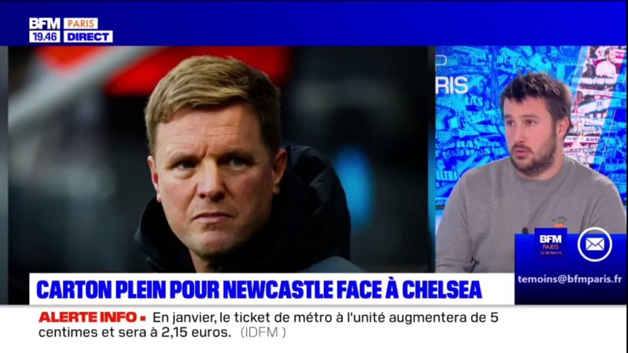 Kop Paris: carton plein pour Newcastle face à Chelsea