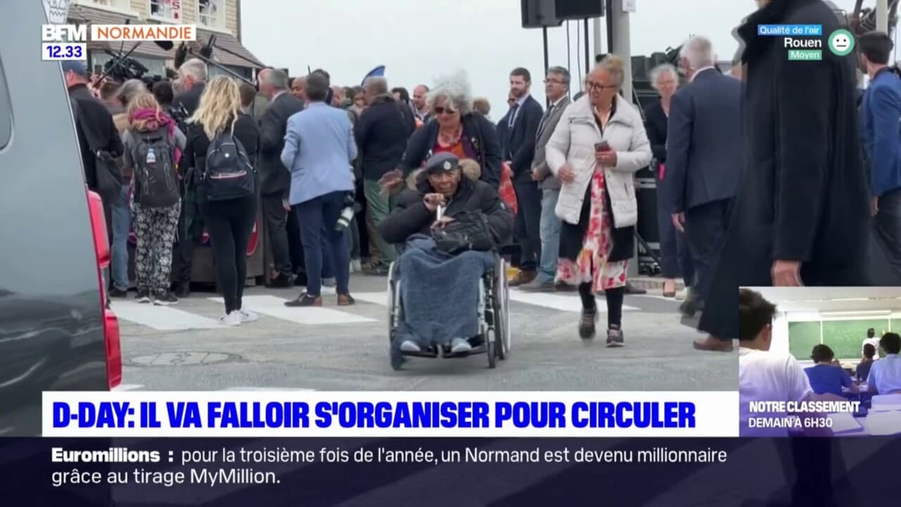 Commémoration du D-Day: il va falloir s'organiser pour circuler dans ...