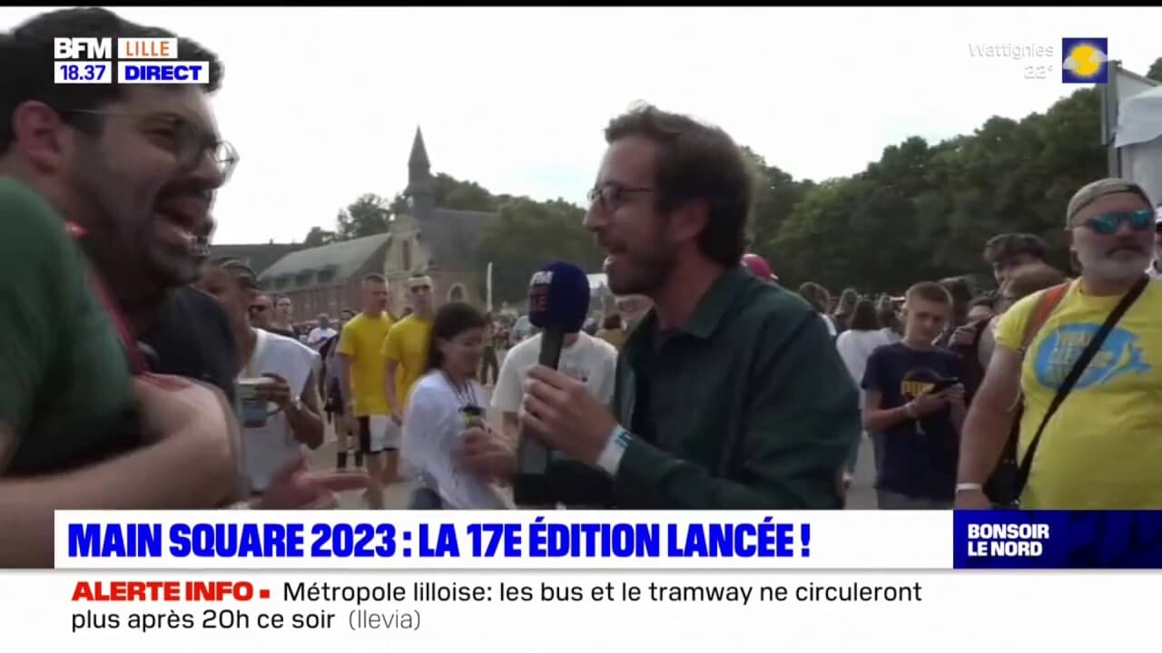 Arras: la 17e édition du Main Square festival est lancée