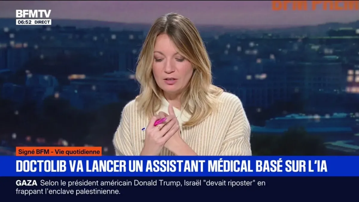 SIGNÉ BFM - Doctolib va lancer un assistant médical basé sur l'IA