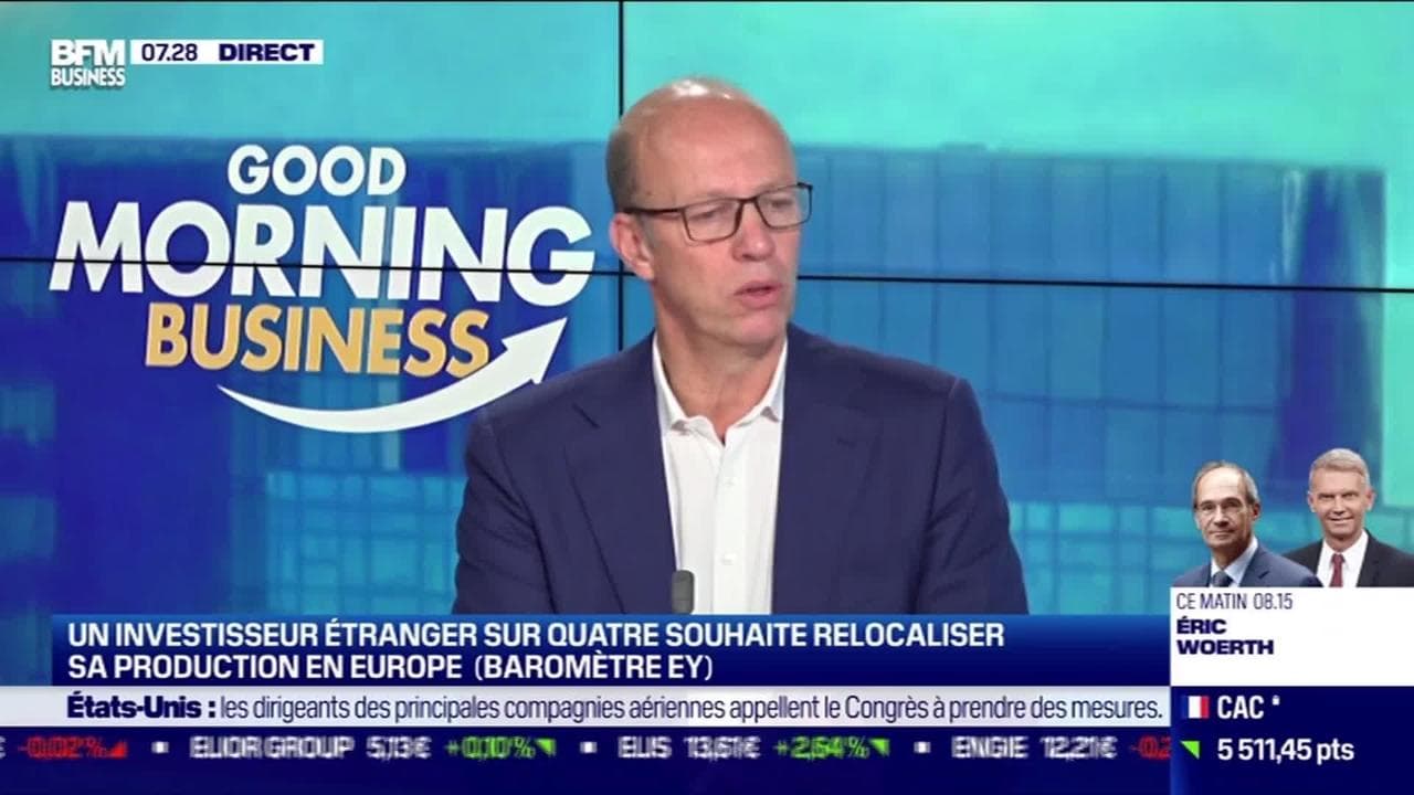 Marc Lhermitte (EY) : L'investisement étranger en France en baisse de ...