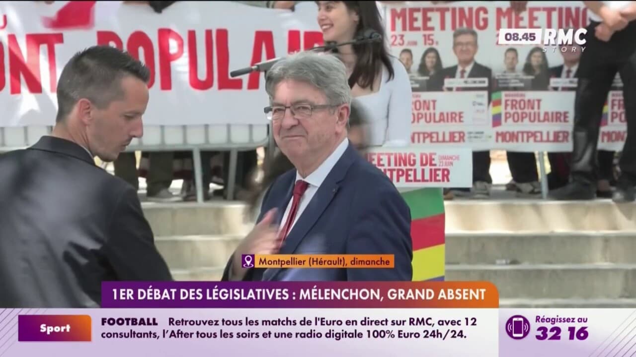 Les Indiscrets RMC - 1er débat des Législatives : Mélenchon, grand absent