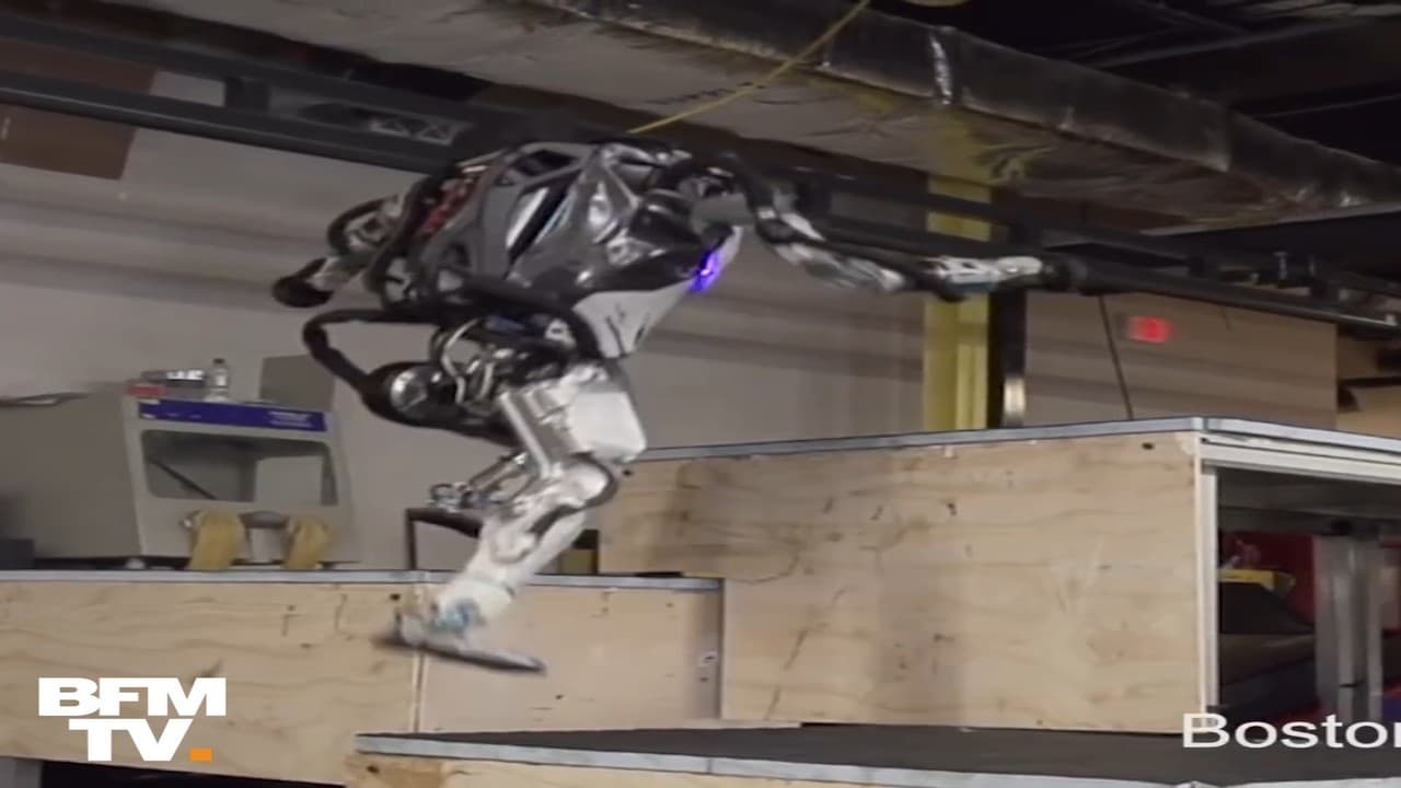 Le robot Atlas de Boston Dynamics a fait des progrès spectaculaires