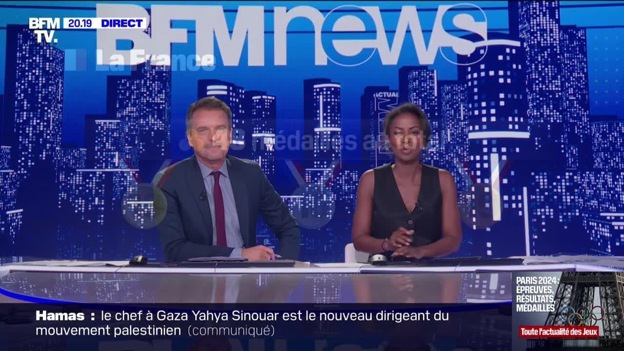 JO : Robert-Michon, la porte-drapeau sur BFMTV - 07/08