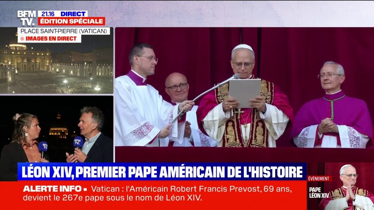 Le nouveau pape Léon XIV célébrera sa première messe à la chapelle ...