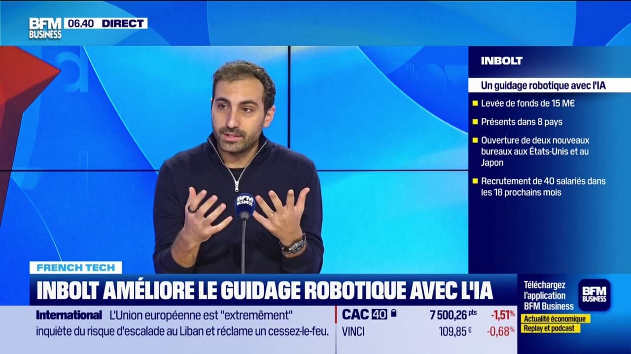 Inbolt améliore le guidage robotique avec l'IA