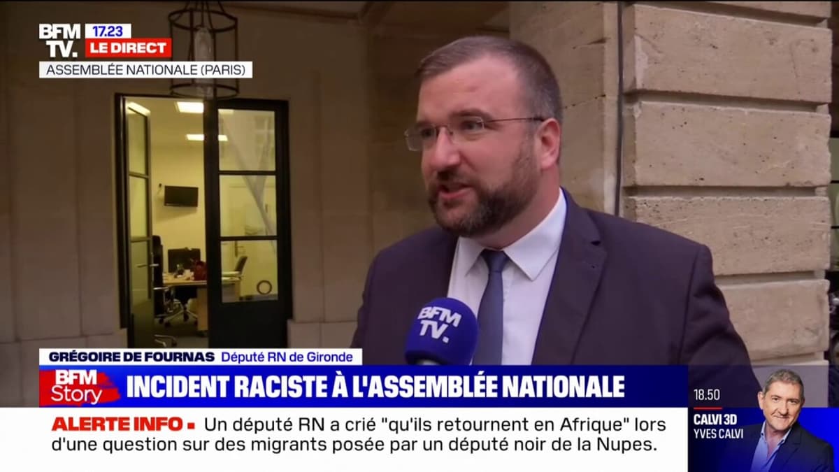 Grégoire de Fournas: "Je ne présenterai pas des excuses pour quelque ...