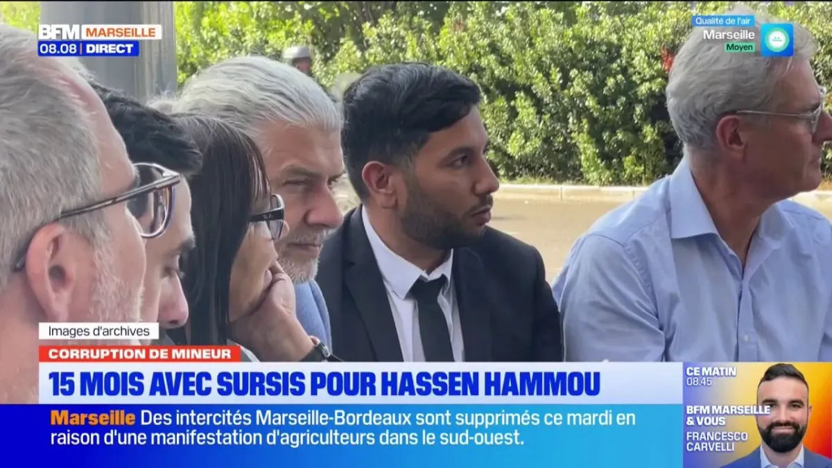 Corruption de mineur. 15 mois avec sursis pour Hassen Hammou