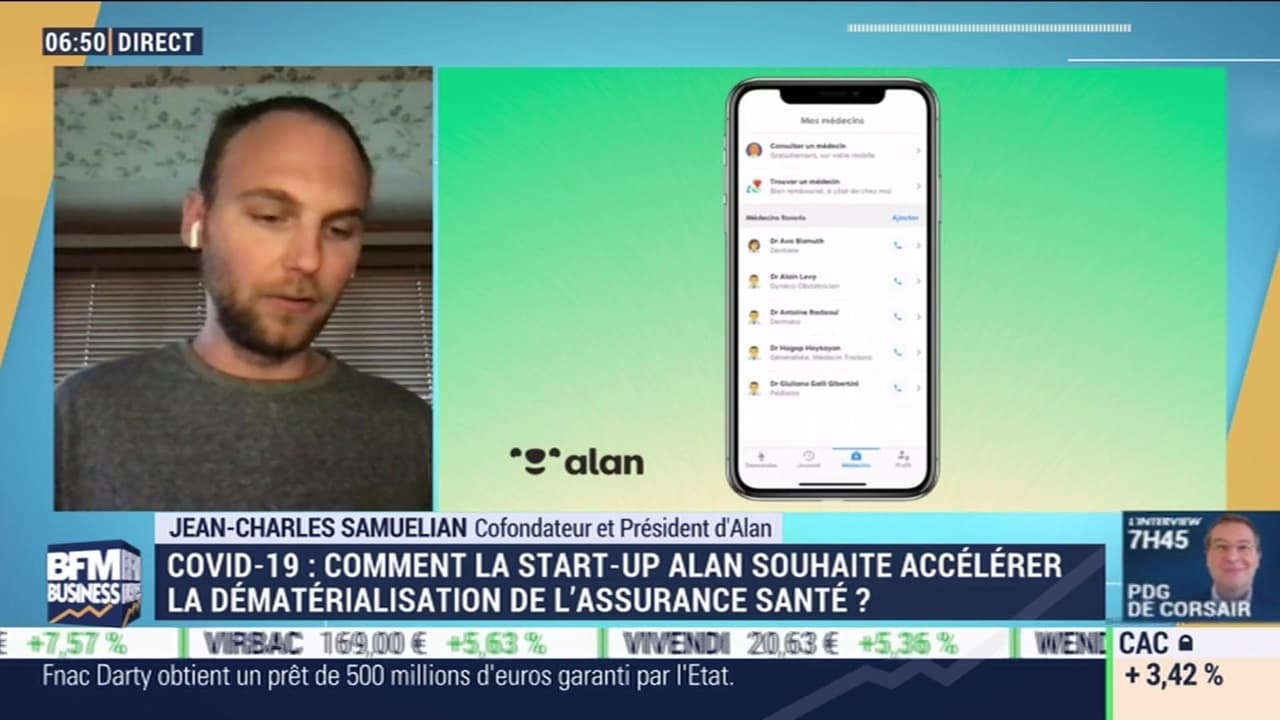 Jean-Charles Samuelian (Alan): Alan annonce une levée de fonds de 50 ...