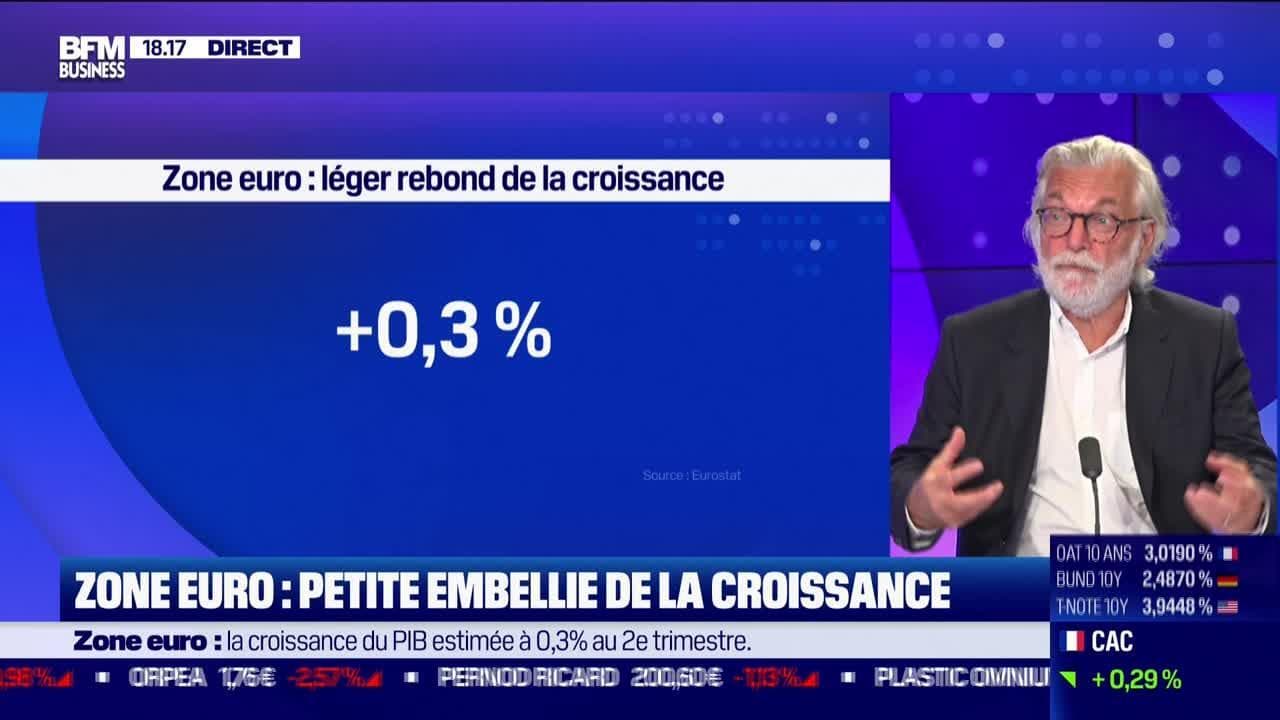 L'invité : petite embellie de la croissance de la zone euro - 31/07