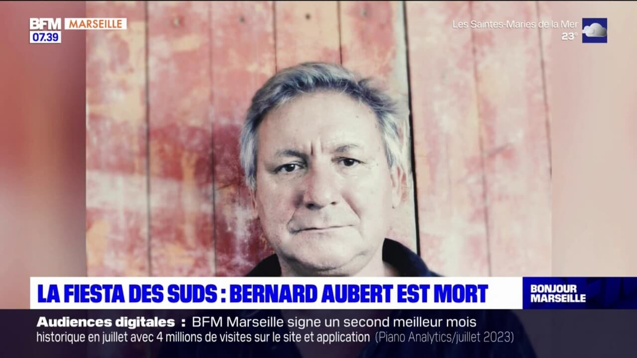 Marseille: Bernard Aubert, co-fondateur de la Fiesta des Suds, est mort ...