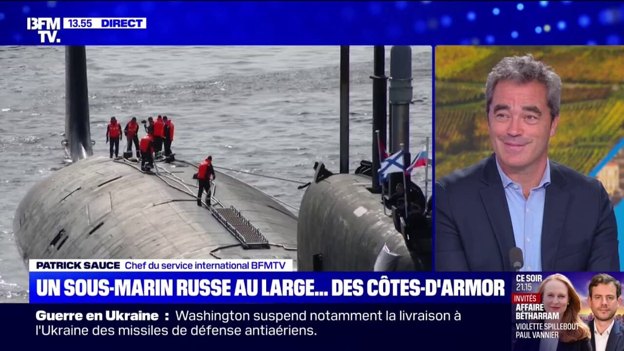 Un bateau de pêche français est tombé sur un sous-marin russe au large ...