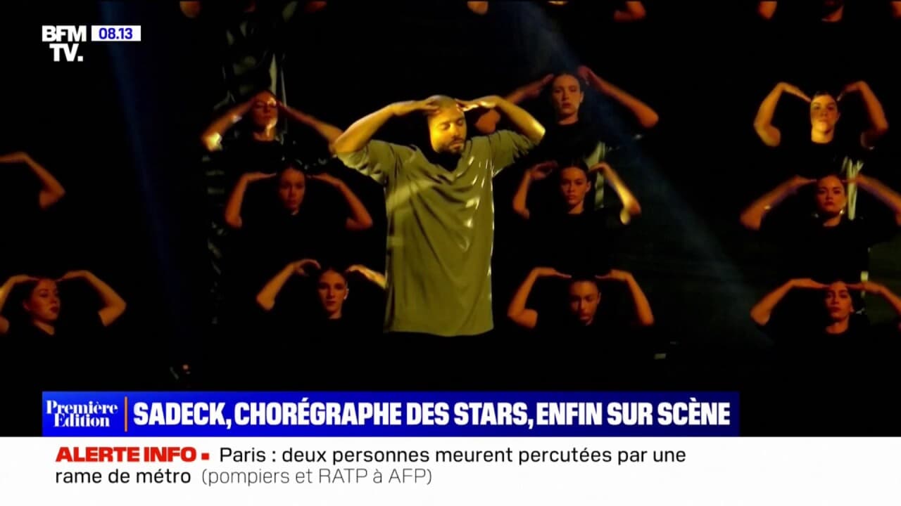 "Murmuration": comment le chorégraphe Sadeck enchaîne ses mouvements ...
