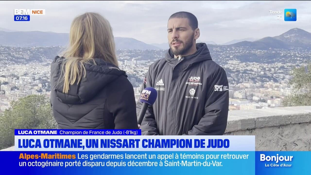 Nice: le champion de France de judo Luca Otmane évoque son attachement ...