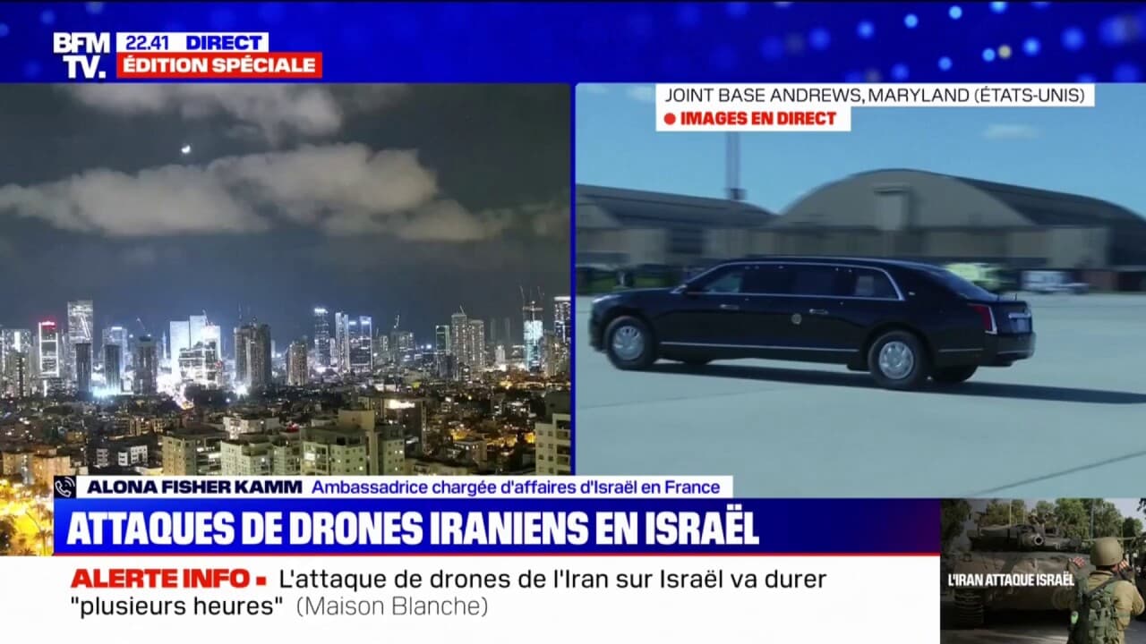 Attaque de drones iraniens en Israël: "Les États-Unis sont notre ...