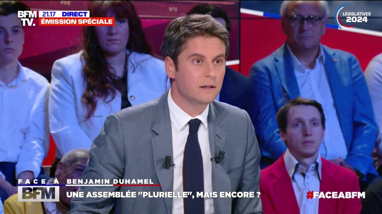 Gabriel Attal: "Je ne suis pas là pour donner des consignes de vote à ...
