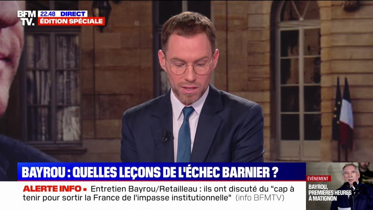 François Bayrou et Bruno Retailleau ont discuté du "cap à tenir pour ...