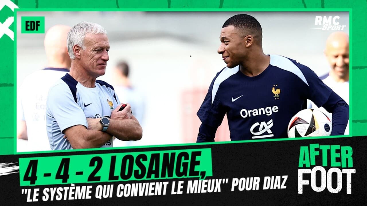 Équipe de France : "4-4-2 losange, le système qui convient le mieux ...