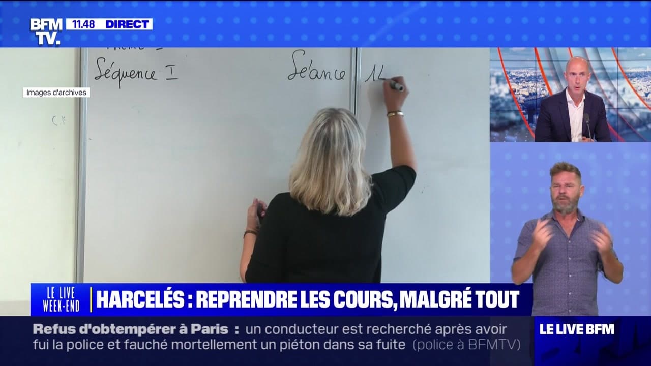 Harcelés : reprendre les cours, malgré tout - 03/09