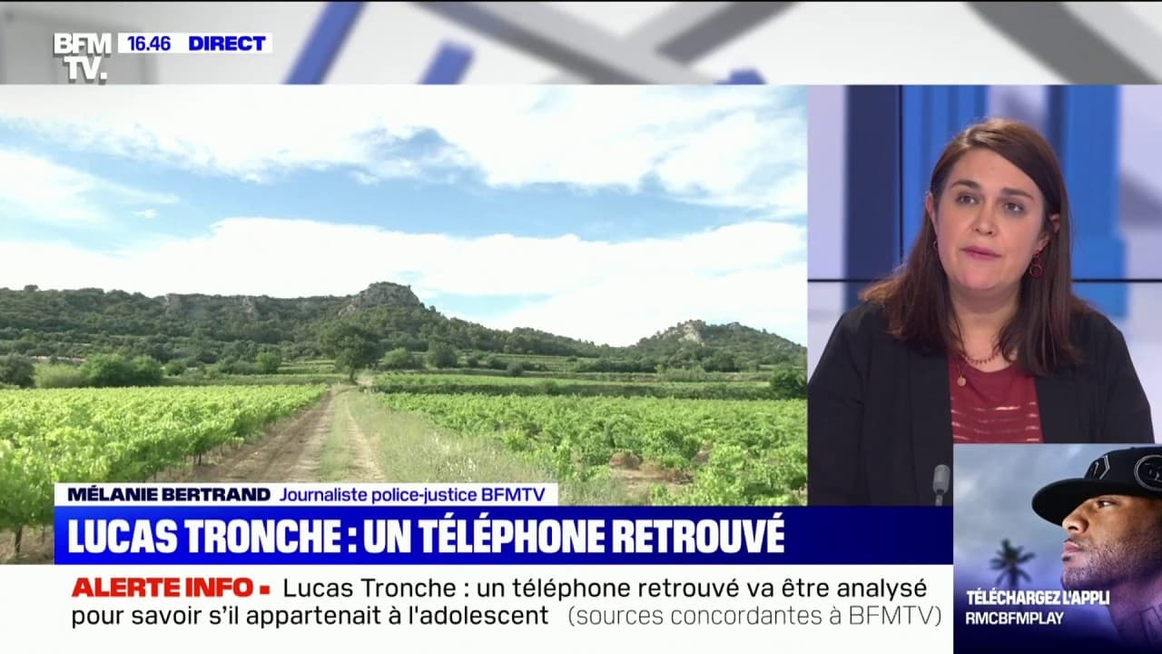 Enquête sur la disparition de Lucas Tronche: un téléphone a été retrouvé