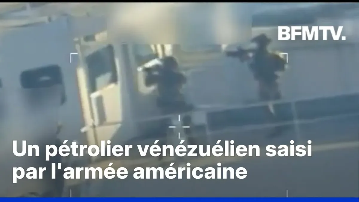 Un pétrolier vénézuélien saisi par l'armée américaine au large du Venezuela