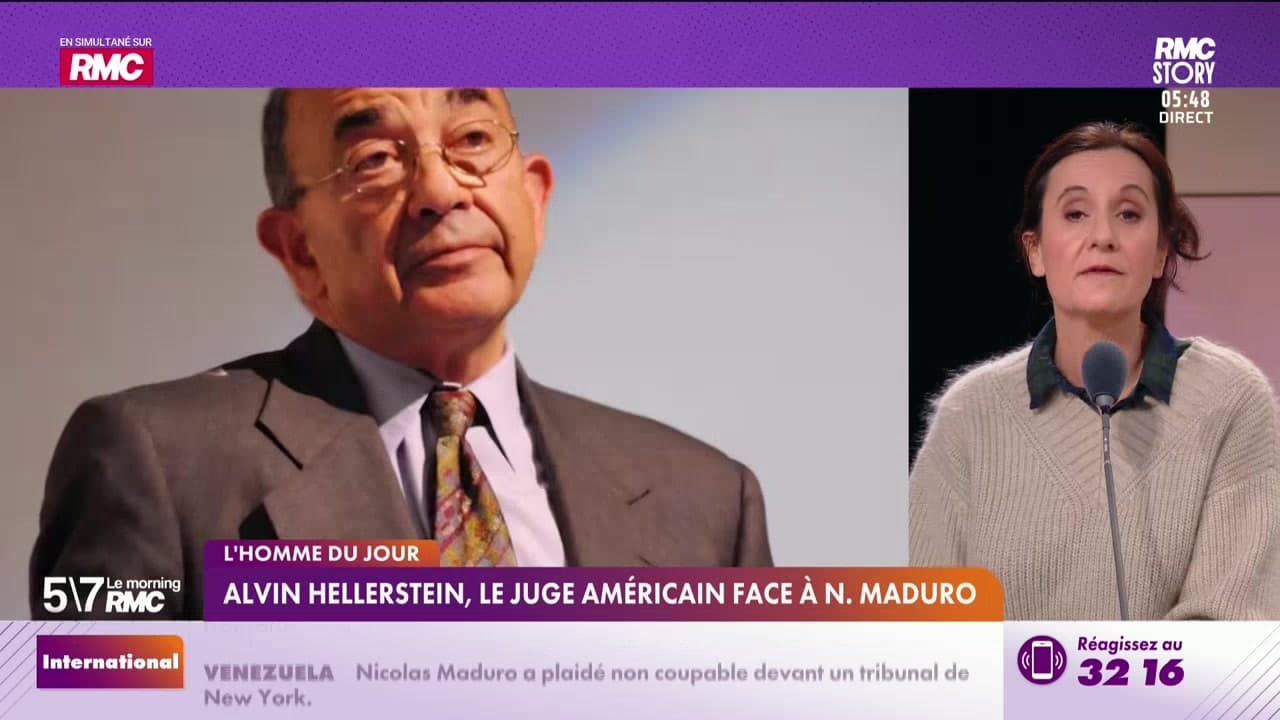 Le Portrait de Virginie Phulpin : Alvin Hellerstein, le juge américain face à Nicolás Maduro - 06/01