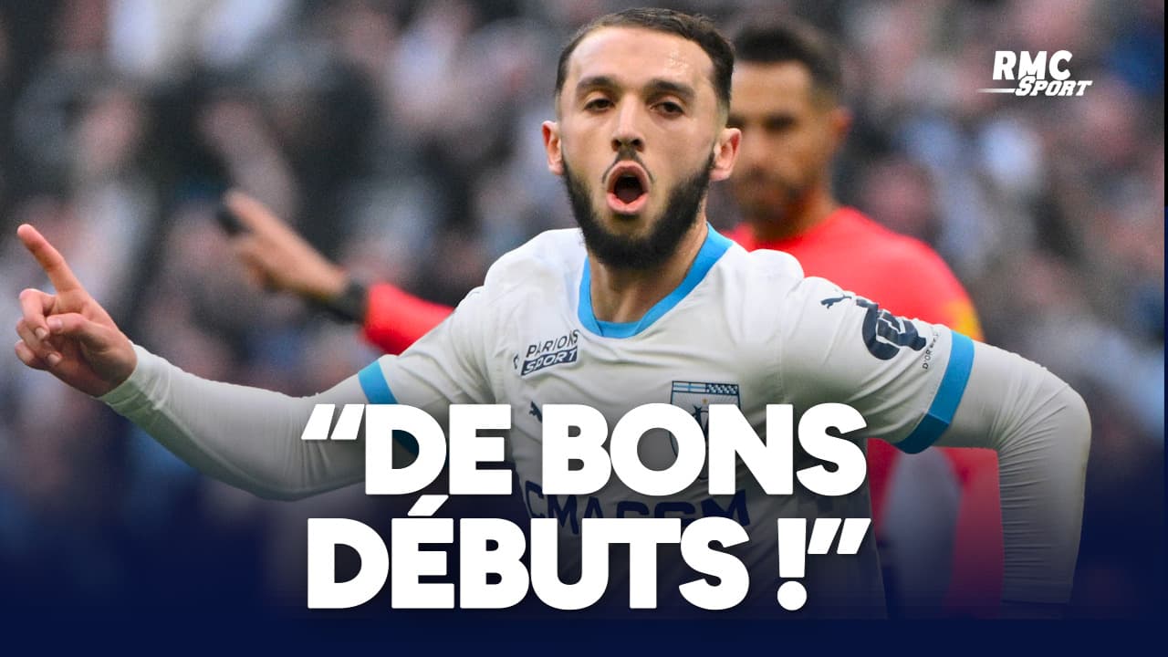 OM 5-1 ASSE : La fierté de Gouiri après ses deux premiers buts avec ...