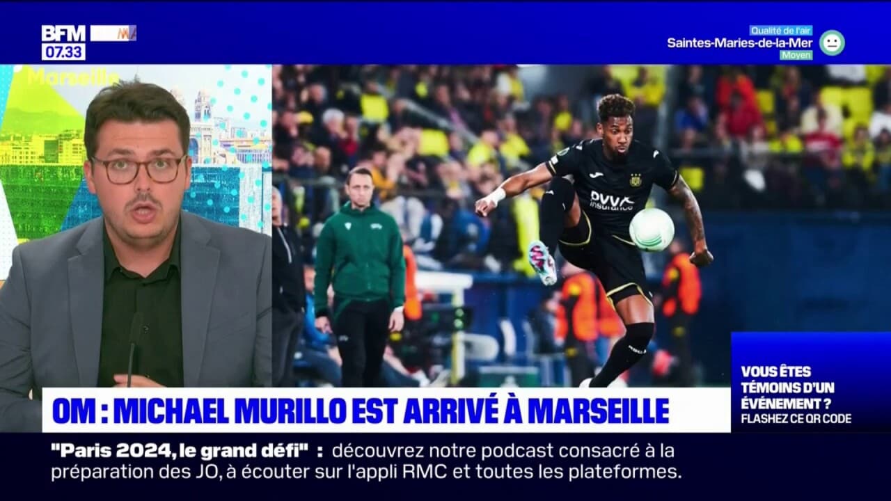 OM: la dernière recrue Michael Murillo est arrivée à Marseille