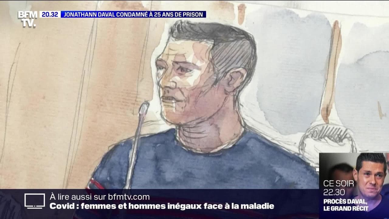 Jonathann Daval condamné à 25 ans de prison - 21/11
