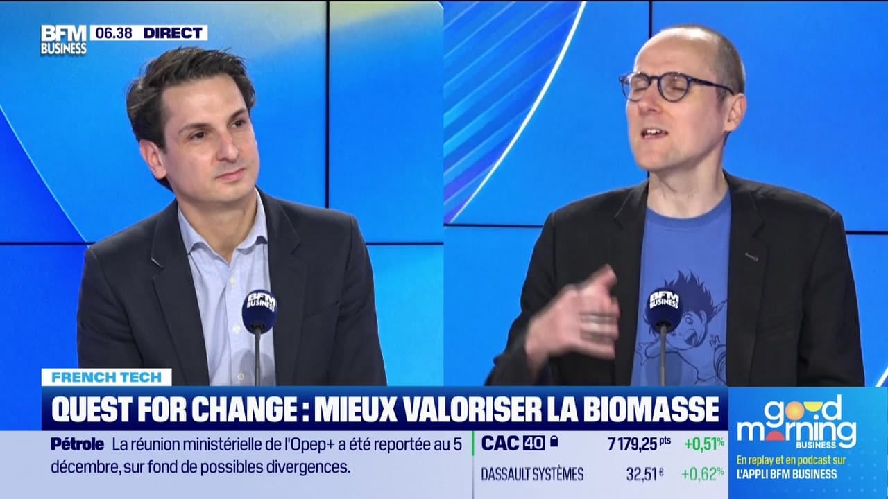 French Tech : Quest for change, mieux valoriser la biomasse - 29/11