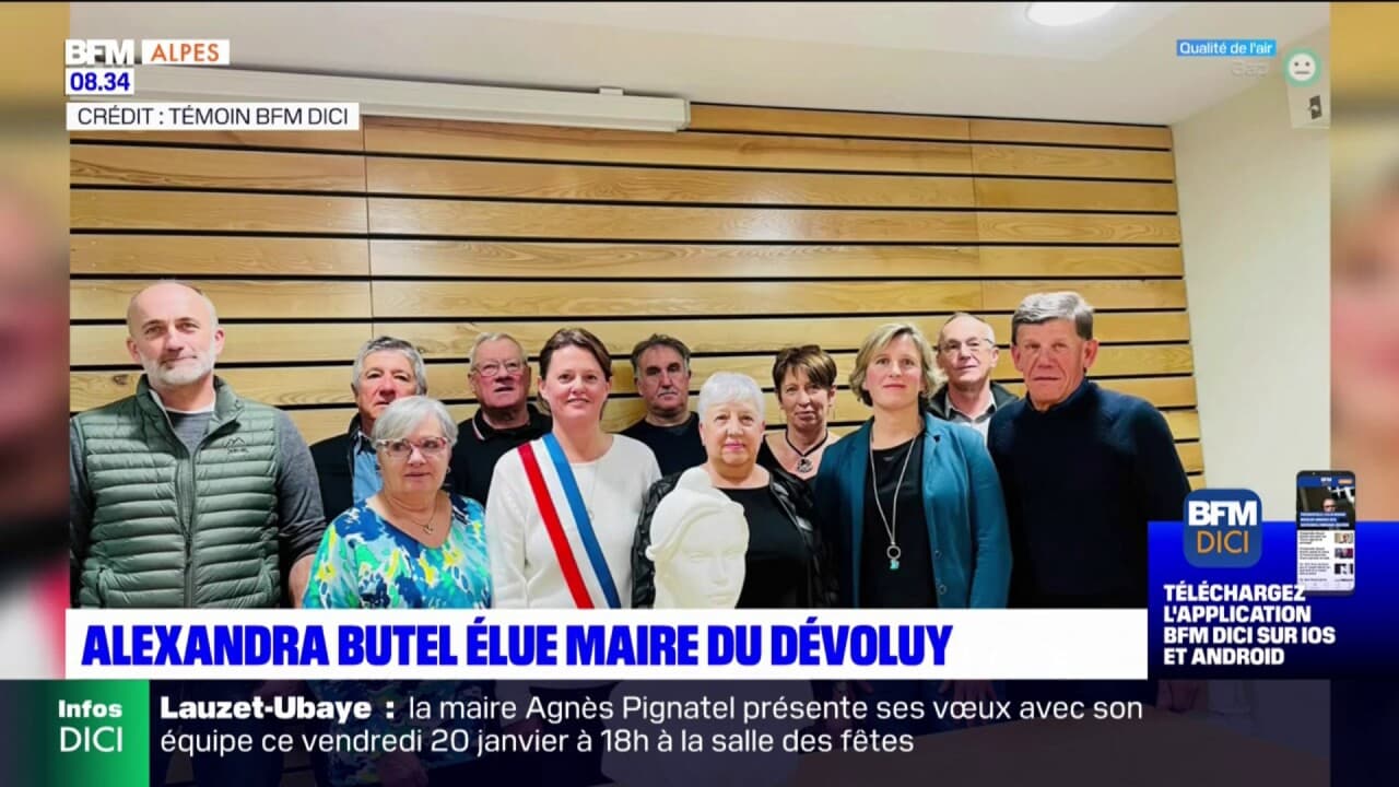 Hautes-Alpes: Alexandra Butel élue maire du Dévoluy