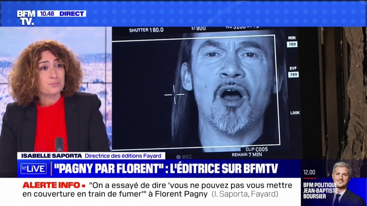 Isabelle Saporta, directrice des éditions Fayard: Florent Pagny "a une ...