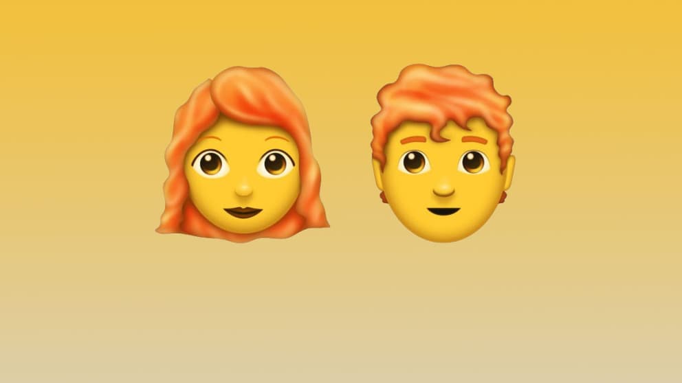 Les roux ont (enfin) leurs émojis