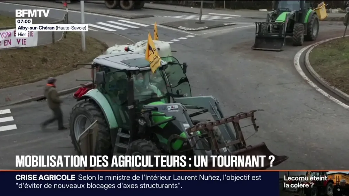 Mobilisation des agriculteurs: une "trêve de Noël" demandée par ...
