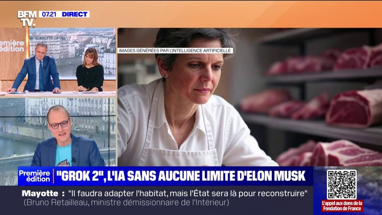 Grok 2: inquiétudes autour de la nouvelle IA d'Elon Musk Grok 2: inquiétudes autour de la nouvelle IA d'Elon Musk